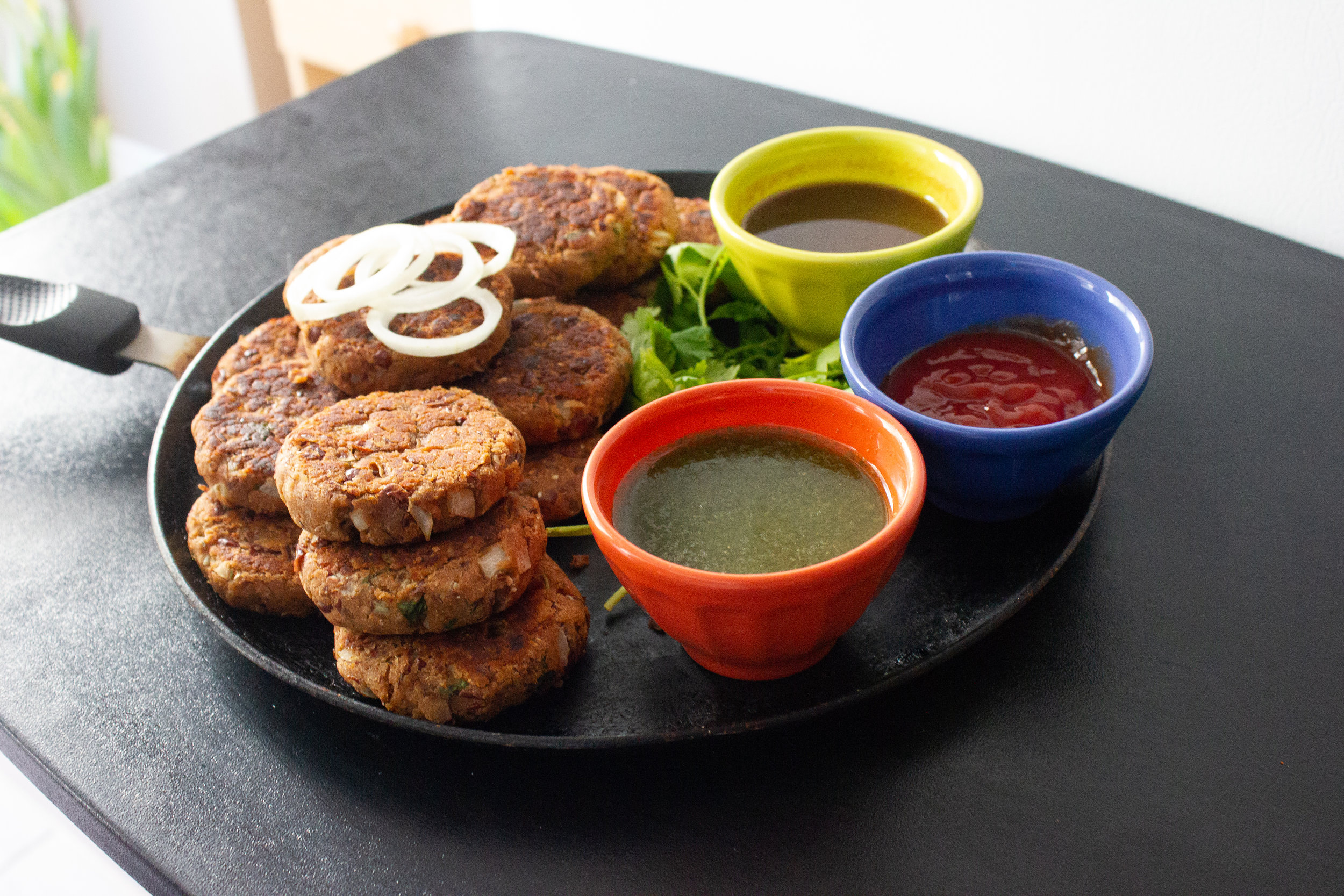 Rajma Tikki or Kidney Beans Patty - Fork n Scissors